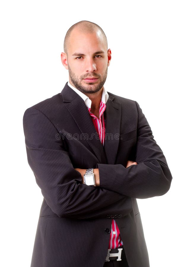 Young Business Man Portrait Stock Image - Image of attractive, beauty ...