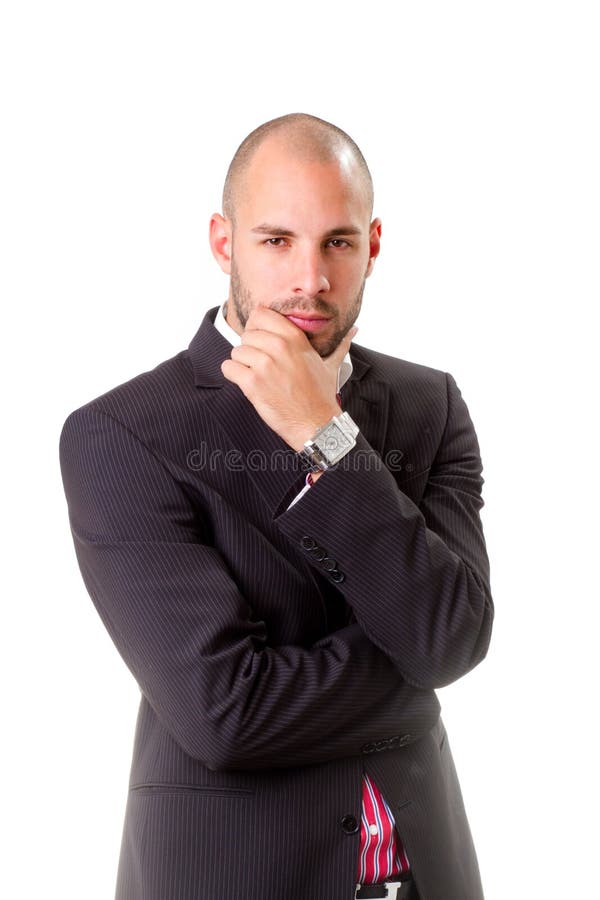 Young Business Man Portrait Stock Image - Image of laughter, casual ...