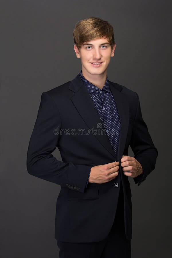 Young Business Man Portrait Stock Image - Image of happy, adult: 52647735