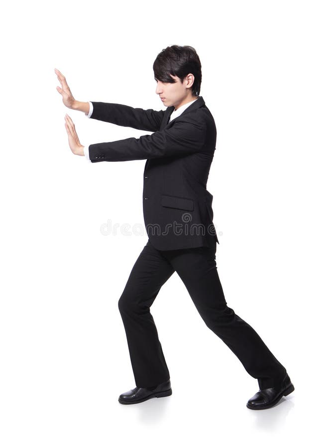 508 Man Pushing Something Stock Photos - Free & Royalty-Free Stock ...