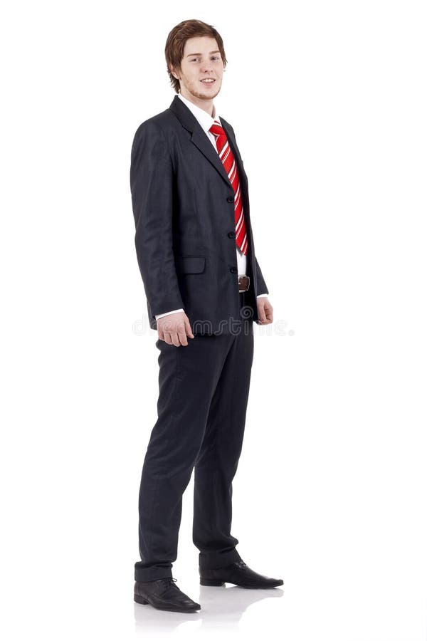 Business Man Waiting in Line Stock Photo - Image of businesspeople ...