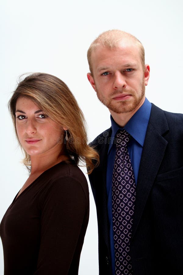 Young Business Partners stock photo. Image of people, white - 711836