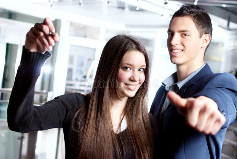 Young business partners stock image. Image of businesswoman - 35231641