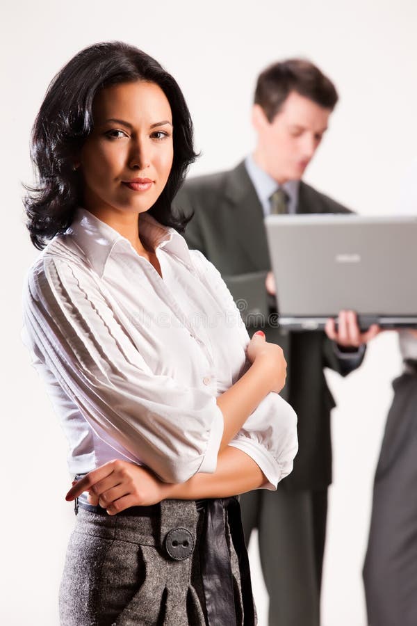 Young Professional People stock photo. Image of brunette - 203162064