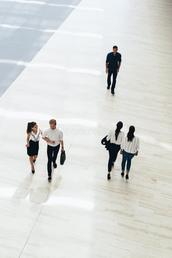 Young Business People before Starting Work Stock Photo - Image of ...