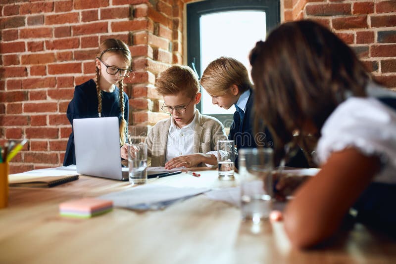 Young Business People Taking Part in the Workshop Stock Photo - Image ...