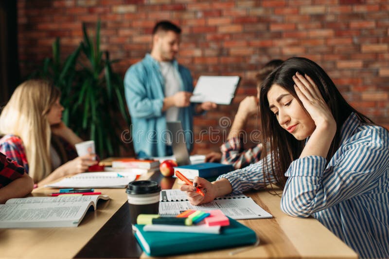 Young Business Team Watching for New Presentation Stock Photo - Image ...