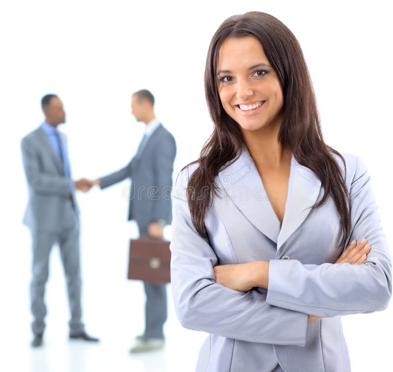 Young Powerful Looking Business Woman Stock Photo - Image of diversity ...