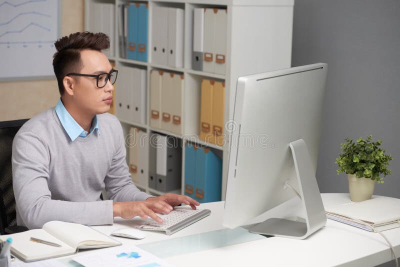 Working man stock photo. Image of professional, corporate - 119495726