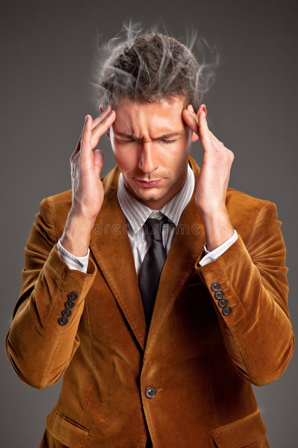 Young Businessman Laughing. Stock Image - Image of elegant, face: 29293557