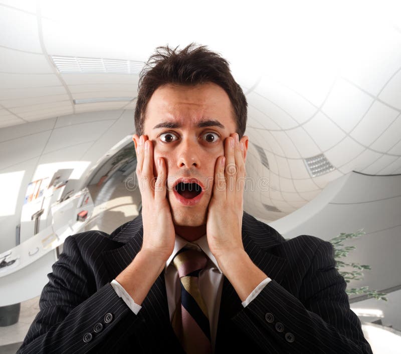 Shock expression stock photo. Image of shocked, shock - 26828502