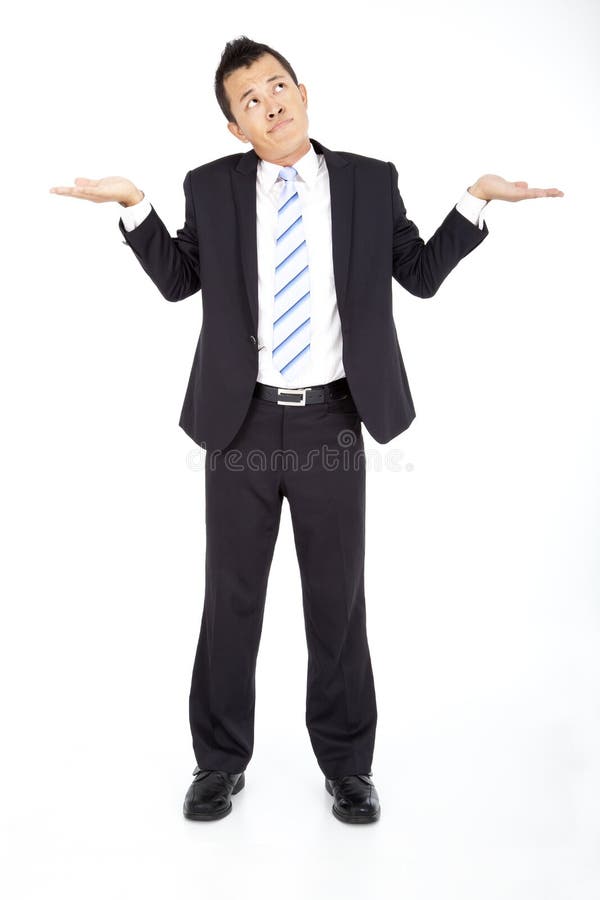 Businessman and Angel or Devil Stock Image - Image of conscience ...