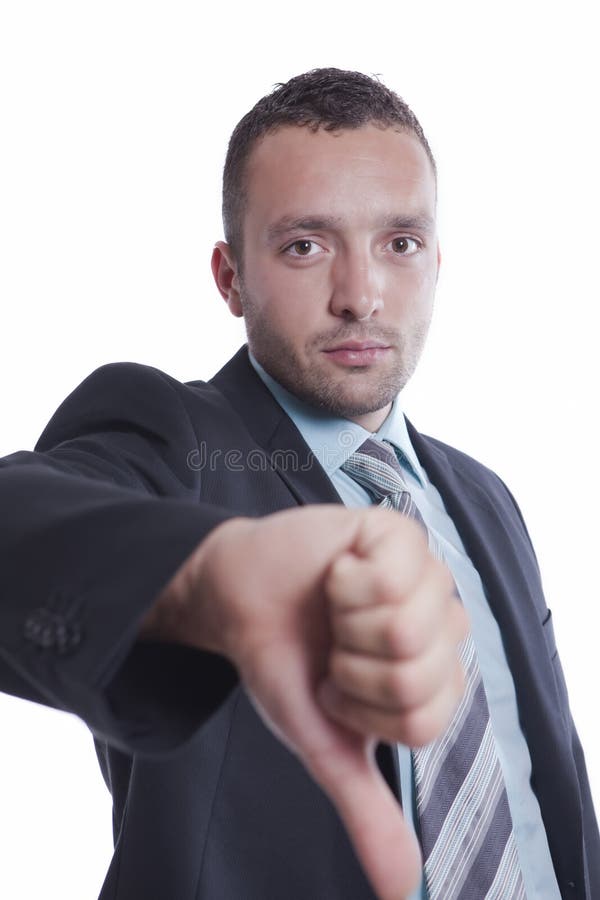 Angry businessman stock photo. Image of formal, groomed - 2465354