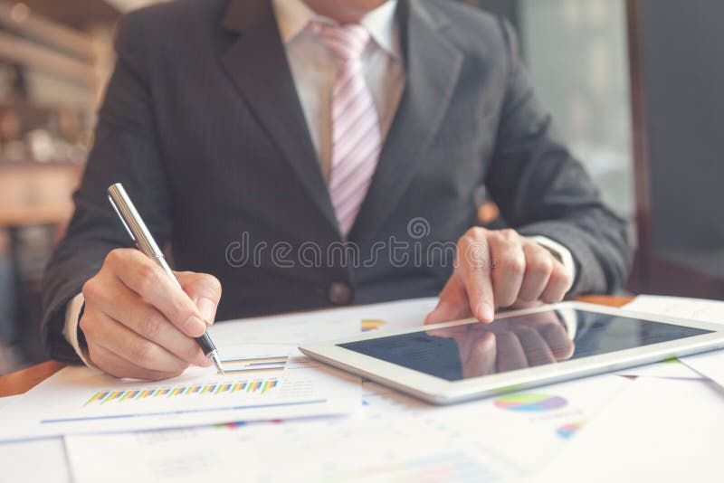 Young Businessmen Using Pan Touchpad Stock Photos - Free & Royalty-Free ...