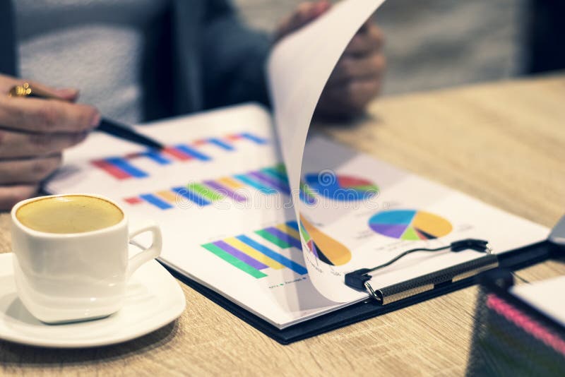 Young Businesswoman Hard at Work at Her Desk Stock Photo - Image of ...