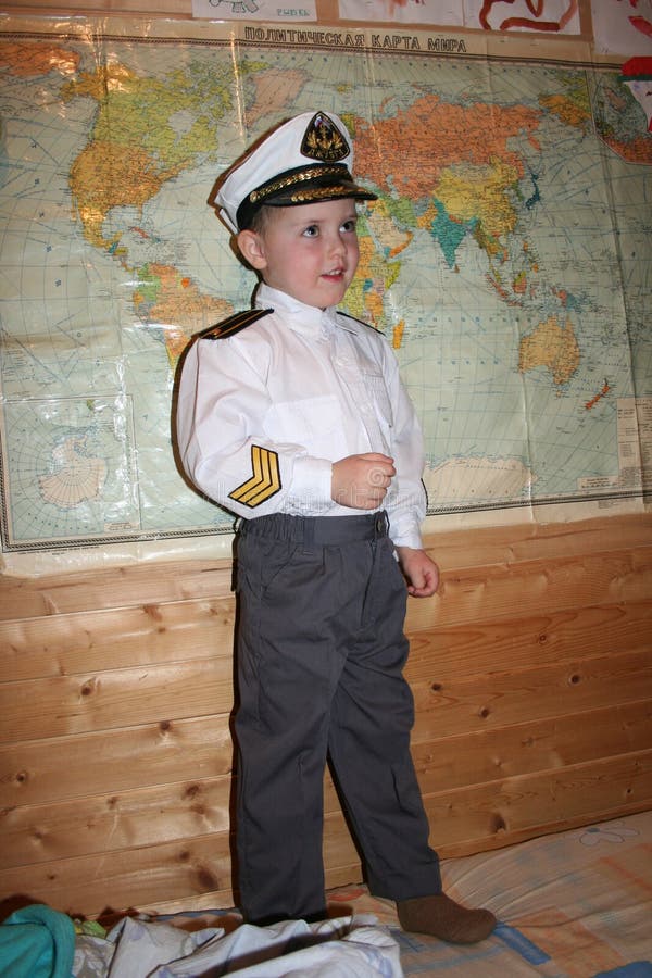 The young captain stock photo. Image of standing, headgear - 54627606