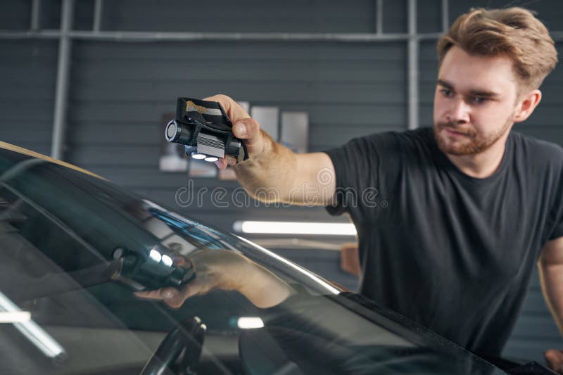 Service Master Control Cleaning during Auto Detailing at Maintenance ...