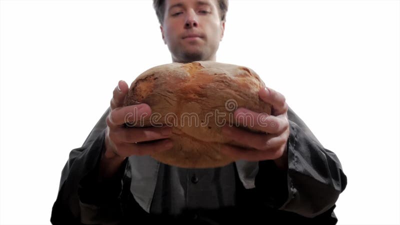 Young Catholic Priest Saying a Prayer Stock Video - Video of christian ...