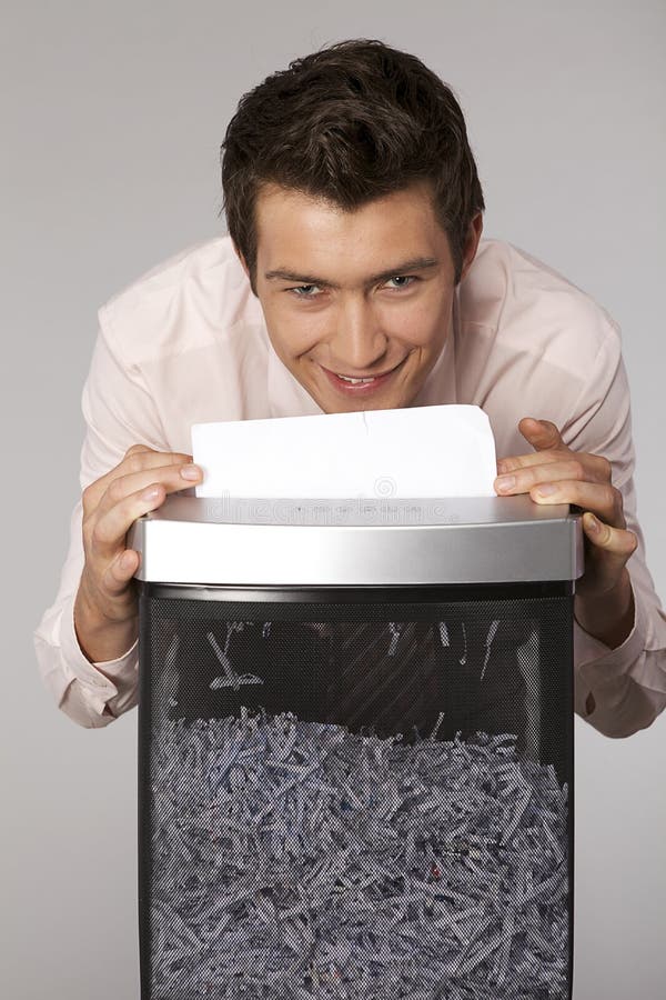 Person Shredding Documents Stock Photos - Free & Royalty-Free Stock ...