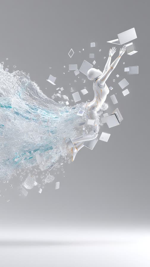 Boy Climbing Steps Cartoon Illustration Growth Progress Stock Photos ...