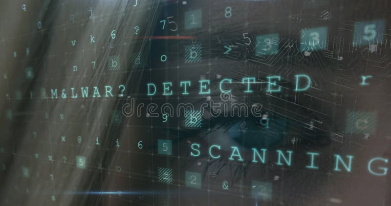 Young Caucasian Female Looking at Computer Screen with Malware ...