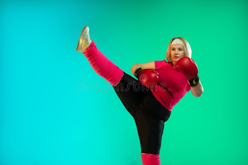 Plus Size Boxing Model Stock Photos - Free & Royalty-Free Stock Photos ...