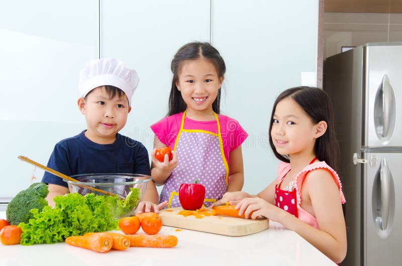 Asian kids stock photo. Image of home, portrait, kids - 98799264
