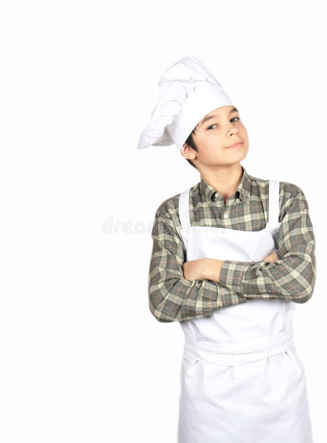 Young chef stock image. Image of smile, male, body, hands - 40222605