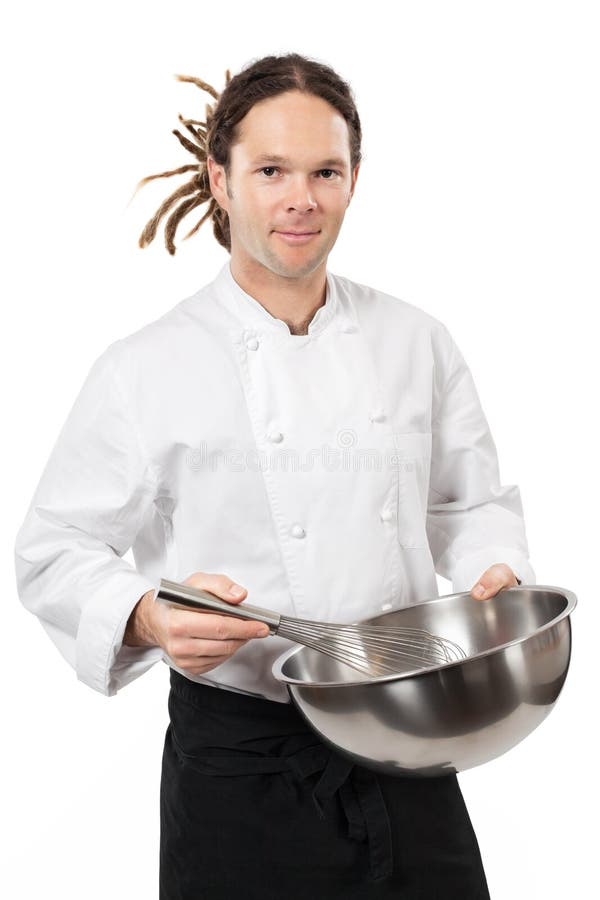 Chef adding ingredients stock image. Image of corn, hand - 25469623