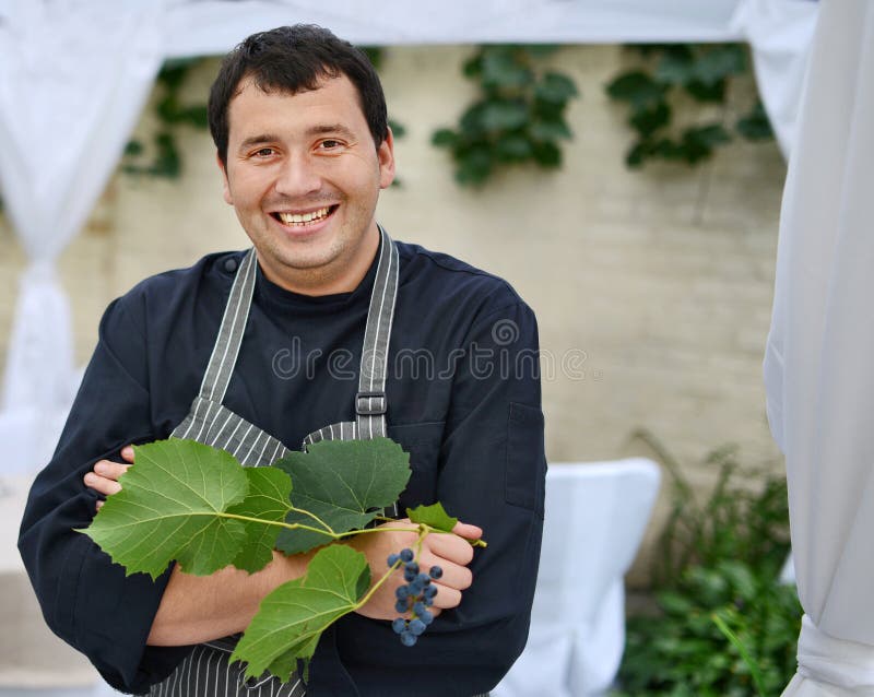 Young chef stock photo. Image of culinary, folded, professional - 32809314