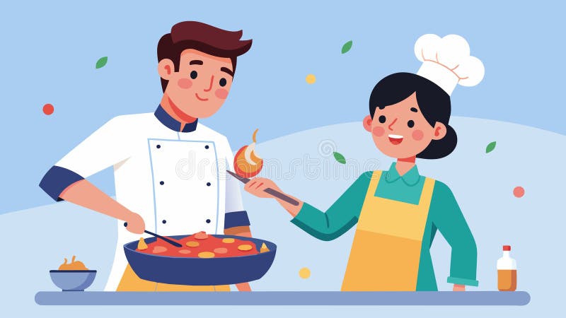 A Young Chef from Spain Teaches Their Exchange Partner How To Master ...