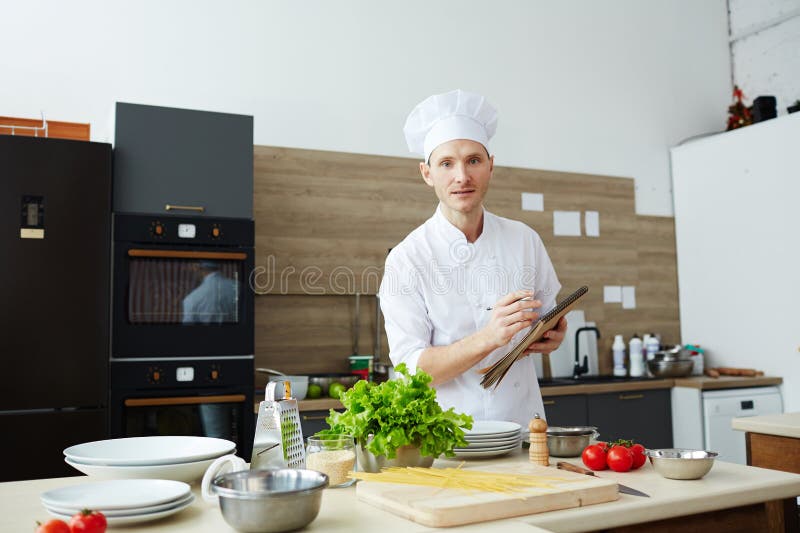 Workplace of cooking show stock photo. Image of hotel - 122547718
