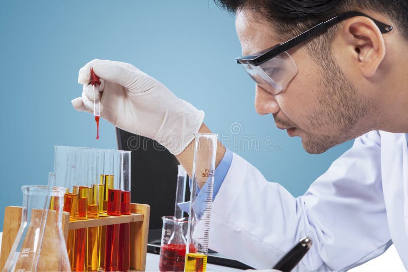 Scientist Combining Chemical Fluid Stock Photos - Free & Royalty-Free ...