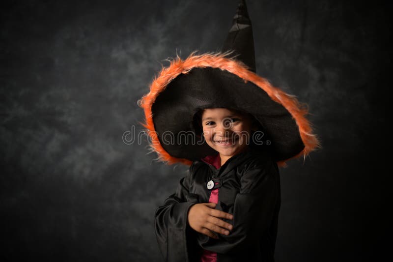 Young Child Dressed As a Wizard Stock Image - Image of caucasian, child ...