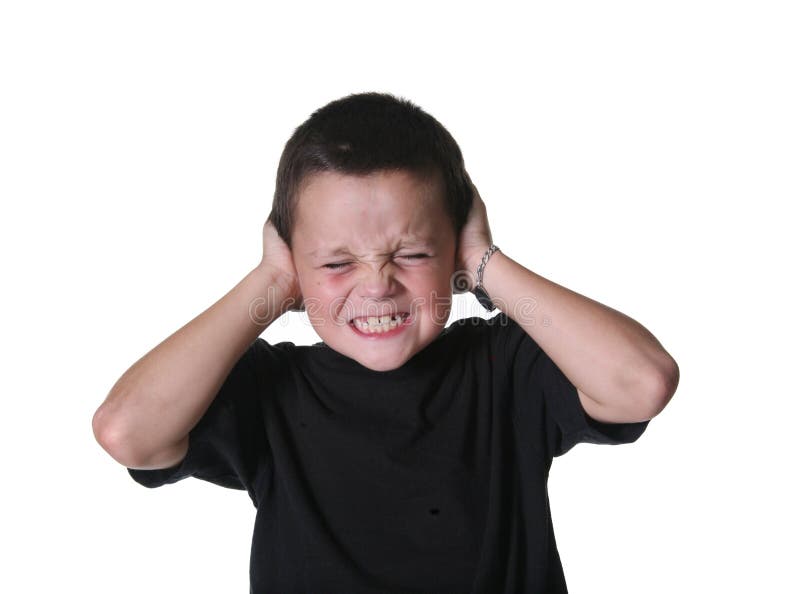 Too Loud stock image. Image of young, child, anger, brother - 574879