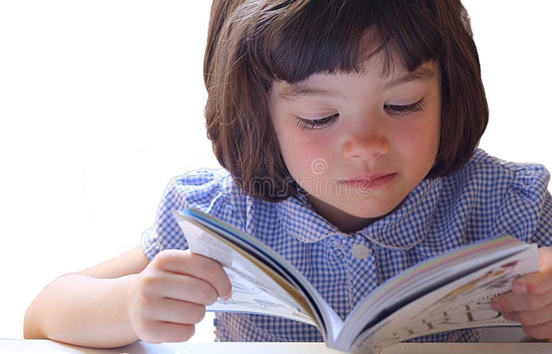 Young Child Reading stock photo. Image of schoolchild - 14233566
