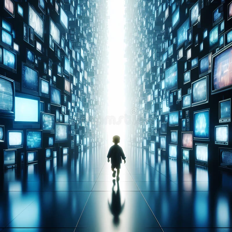 Screen Time Too Much Stock Illustrations – 48 Screen Time Too Much ...