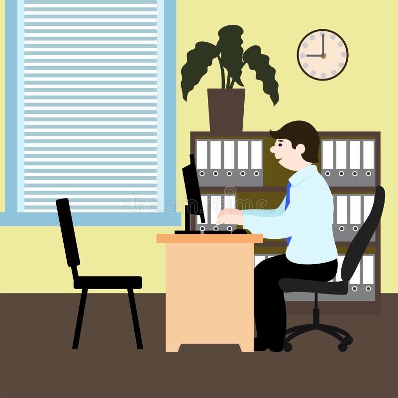 Clerk Stock Illustrations – 15,270 Clerk Stock Illustrations, Vectors ...