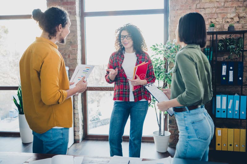 Modern Office Workers Engaged Collaborative Tasks Stock Photos - Free & Royalty-Free Stock ...