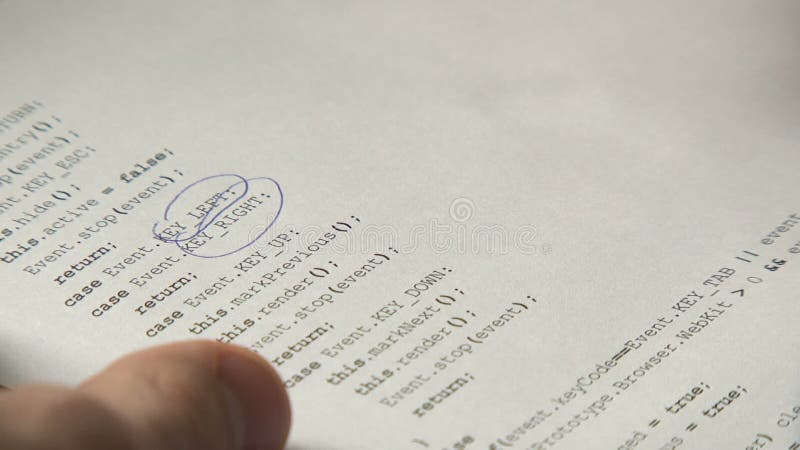 Computer Programmer Uses Capable Laptop Computer To Develop Programming ...