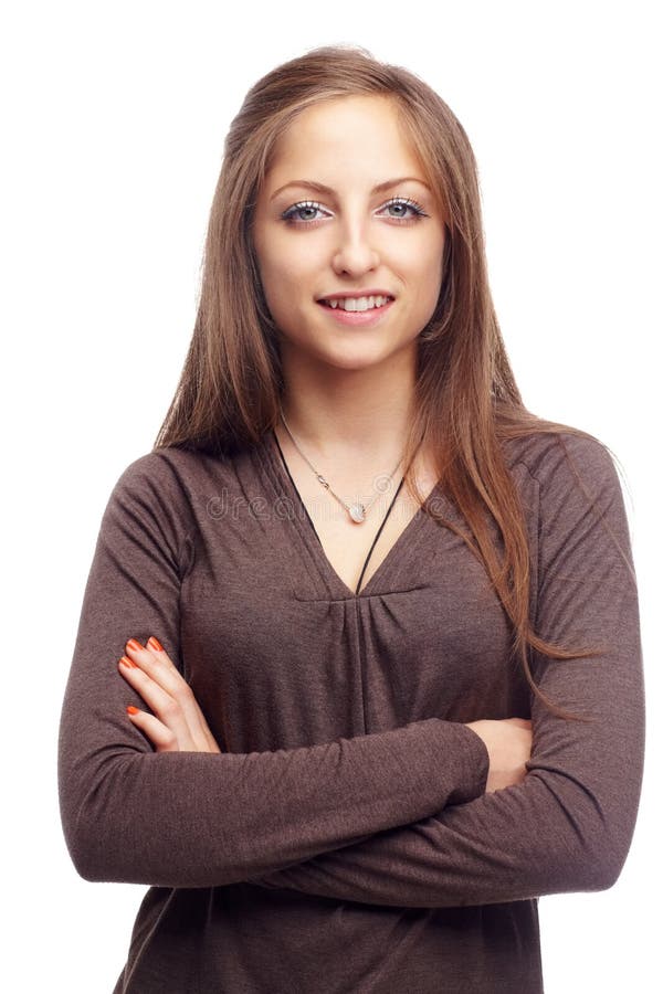 Young, Confident and Looking Great. Studio Shot of an Attractive Young ...