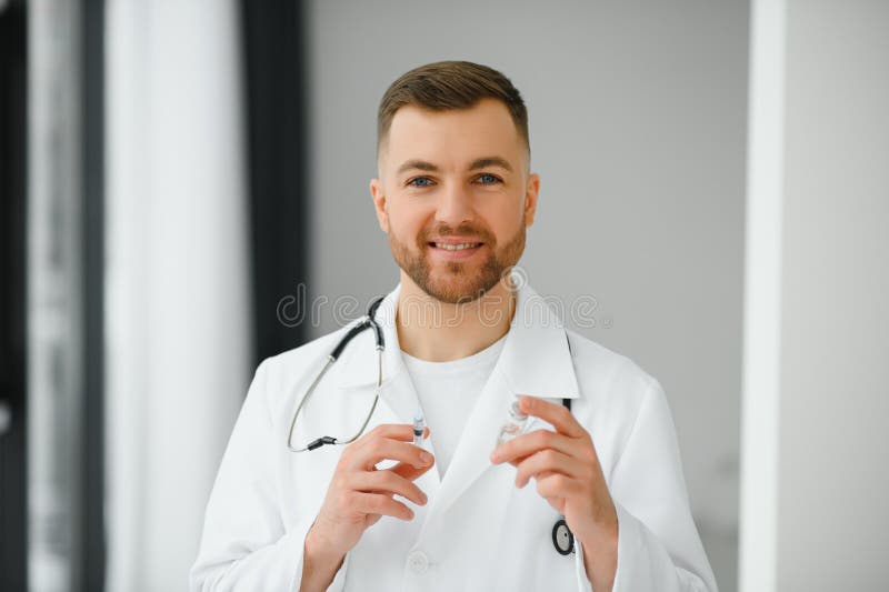 Young and Confident Male Doctor Portrait. Successful Doctor Career ... Young and Confident Male Doctor Portrait. Successful Doctor Career ...