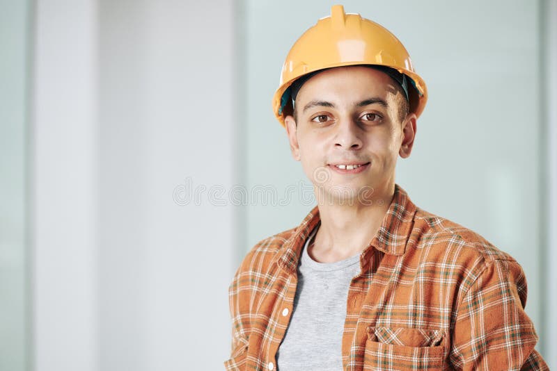Young Construction Engineer Stock Image - Image of equipment, house ...