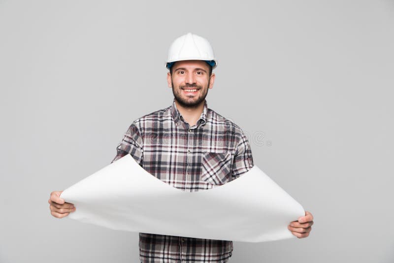 Young Construction Worker Excited To Start Work on a New Project ...