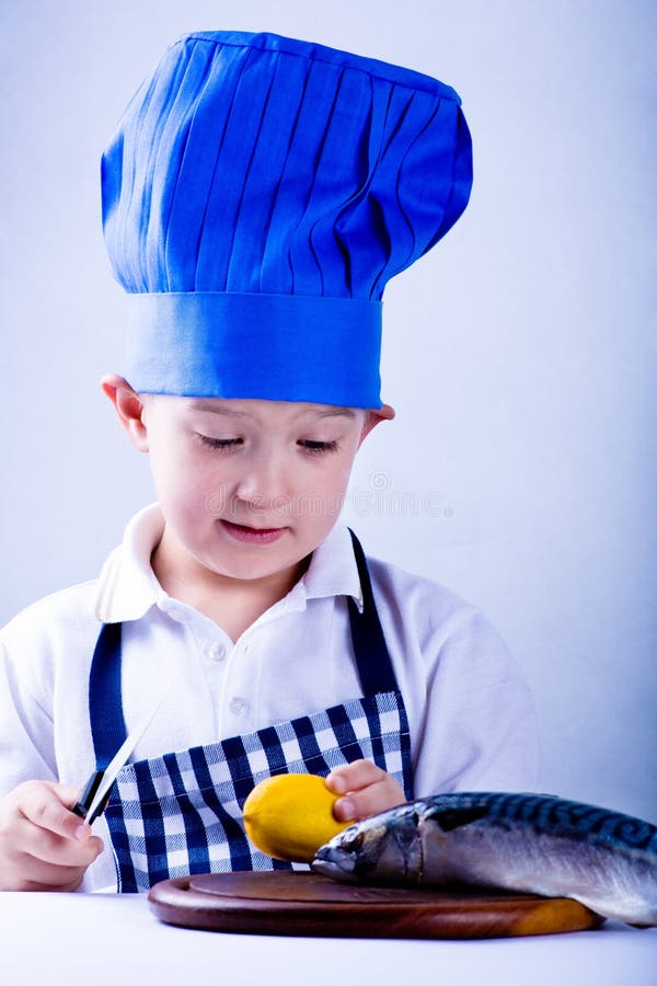 Young cook stock image. Image of kitchen, human, little - 9131987