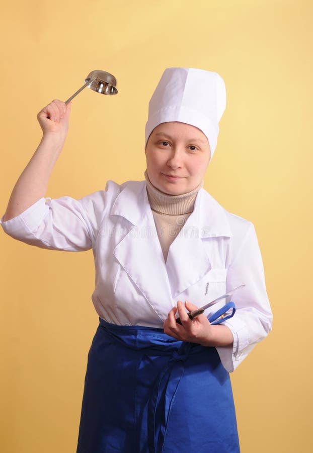 Young chef with cake stock image. Image of sweet, girl - 13525285
