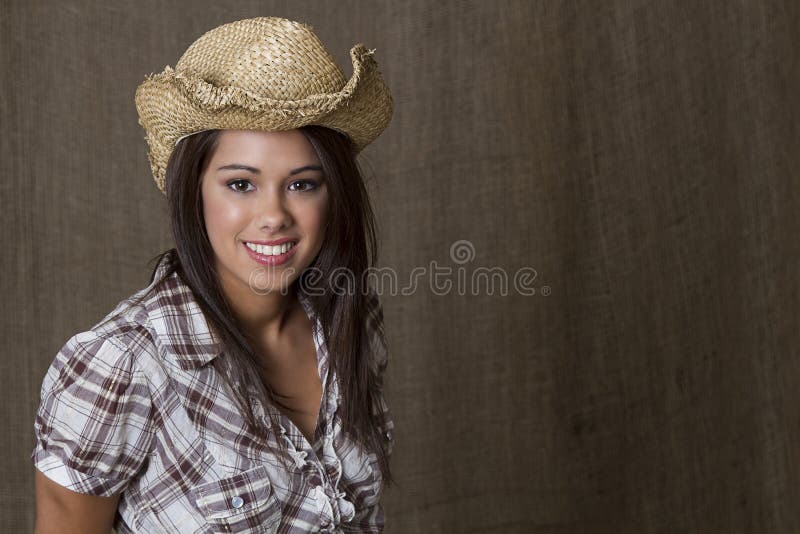 Young country girl stock photo. Image of cute, girl, style - 17629558
