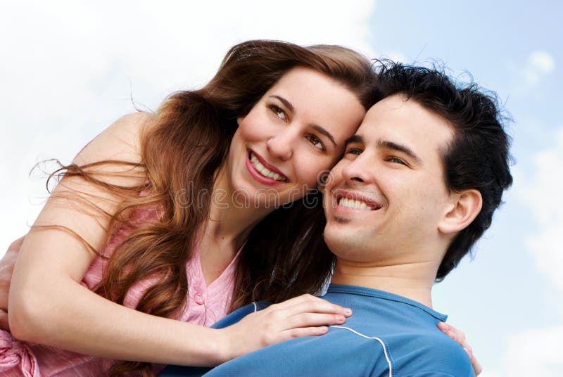 Happy young couple stock photo. Image of happiness, people - 32211368