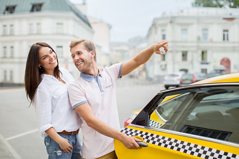 Young couple stock photo. Image of positive, females - 65290230