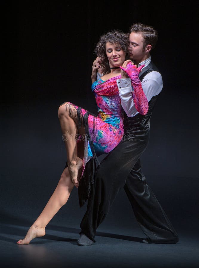 Young couple dancing stock image. Image of dance, couple - 35397865